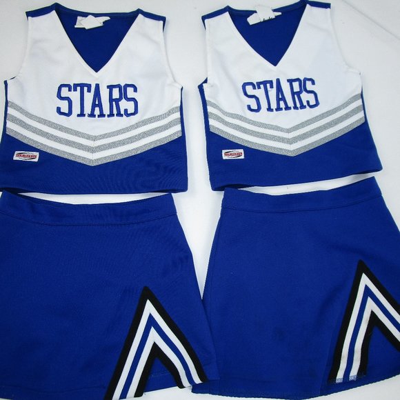TeamLeader | Matching Sets | Twin 2 Matching Girls Stars Cheerleader ...